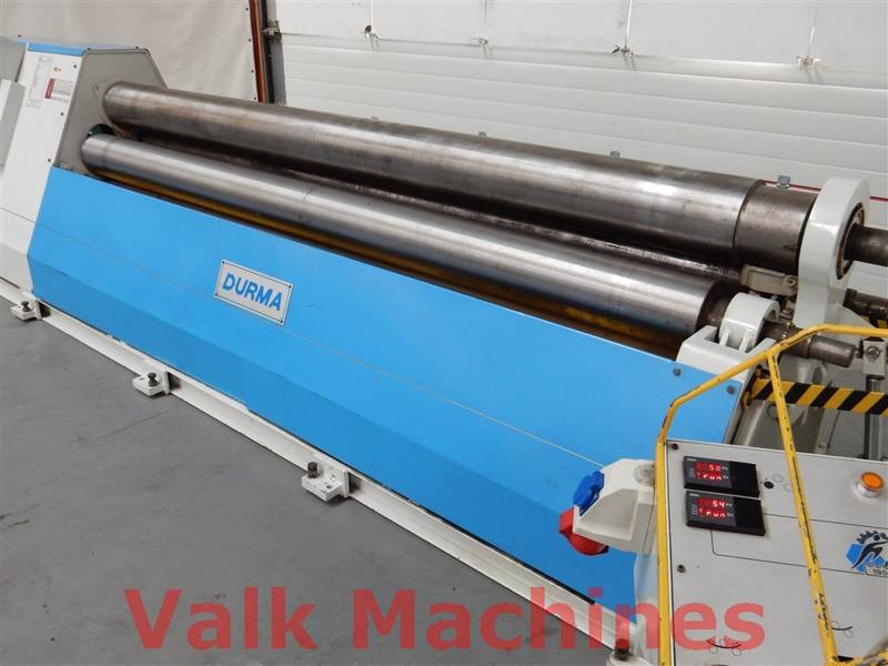 For sale: Used 3-roll sheetbending rolls Durma 3000 x 6 mm