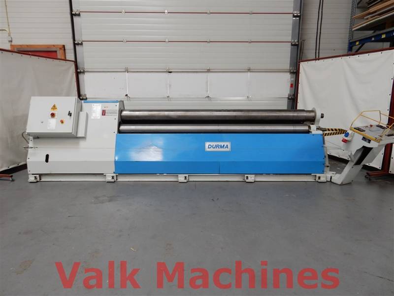 For sale: Used 3-roll sheetbending rolls Durma 3000 x 6 mm