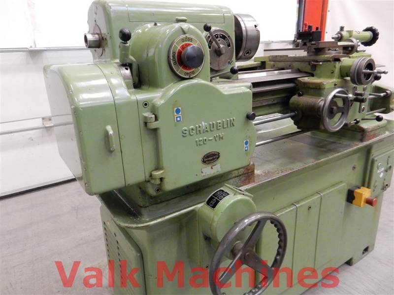 Schaublin 120 Vm , Schaublin 120 / 120VM plain & screw-cutting lathes ...