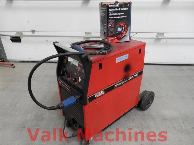 For sale: Used Mig Welder Lincoln Powertec 280A Pro - Valk Machines
