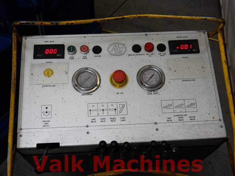 For sale: Used 4-roll plate bending machine MG Ci430/14
