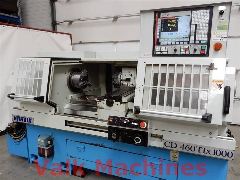 For sale: Used CNC Lathe Narvik CD 460TI x 1000 mm