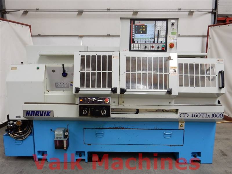 For sale: Used CNC Lathe Narvik CD 460TI x 1000 mm