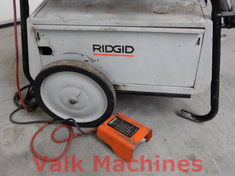 For sale: Used threading machine Ridgid 1233 at Valk Machines