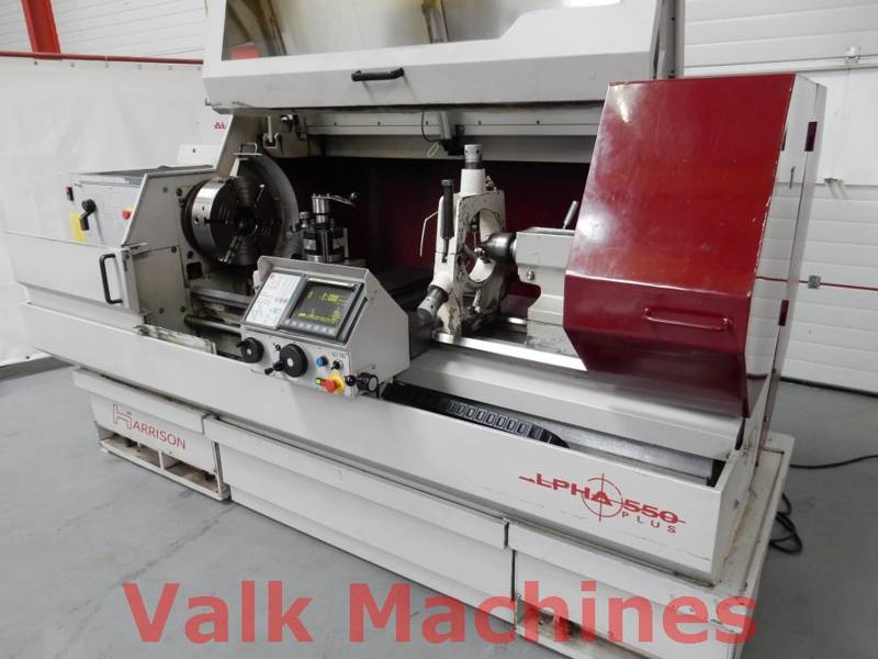 For sale: Used CNC Lathe Harrison Alpha 550 Plus 1500mm