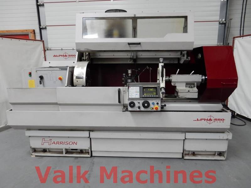For sale: Used CNC Lathe Harrison Alpha 550 Plus 1500mm