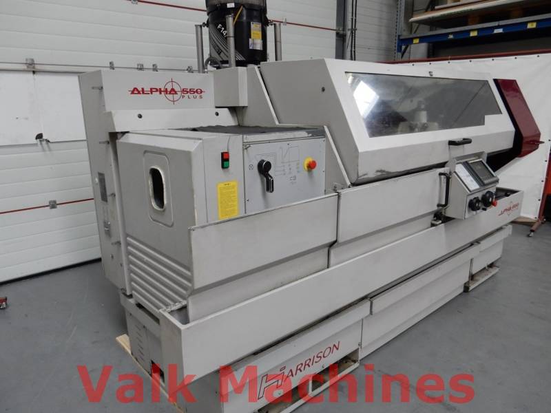 For sale: Used CNC Lathe Harrison Alpha 550 Plus 1500mm