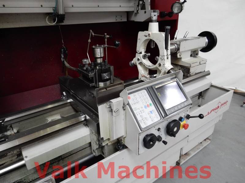 For sale: Used CNC Lathe Harrison Alpha 550 Plus 1500mm