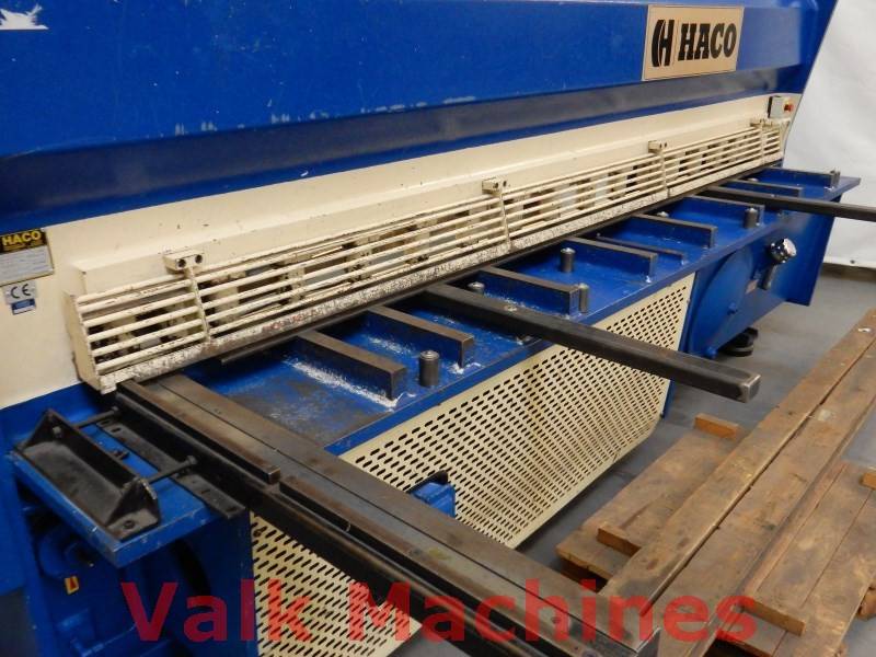 For sale: Used Guillotine Shear Haco HSLX3006 (3100x6mm at Valk ...