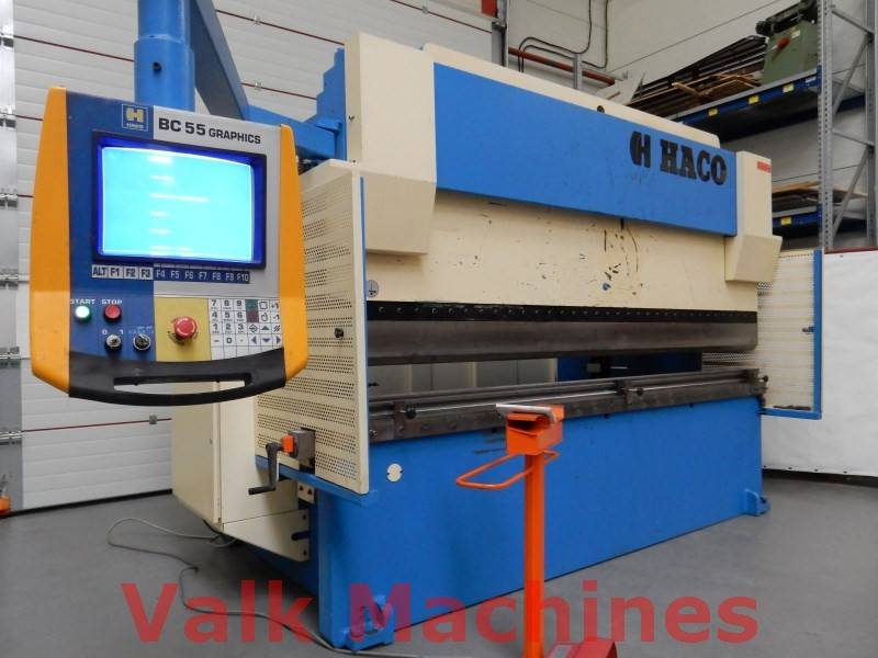 Used CNC Pressbrake Haco 3.600 mm x 225 Ton on stock - Valk Machines BV