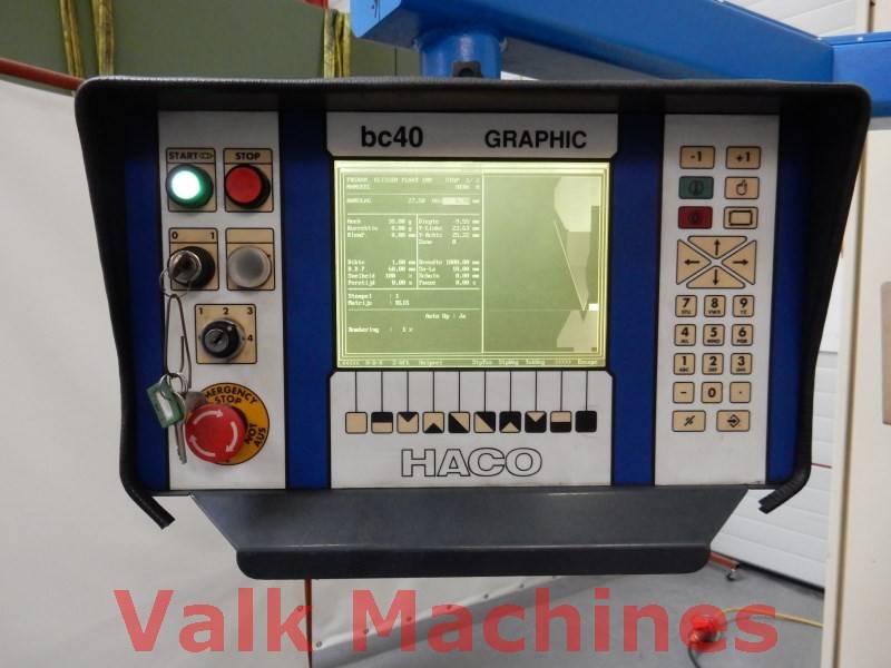 Used CNC Pressbrake Haco ERM1660 (1600 mm x 60 Ton) - Valk Machines BV