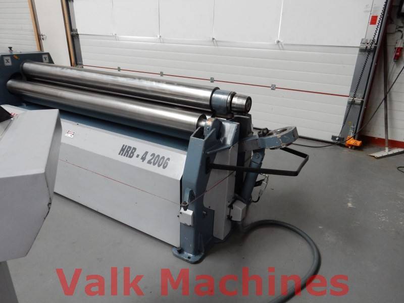 Used 4-roll bending machine Durma, HRB-4 2006 - Valk Machines BV