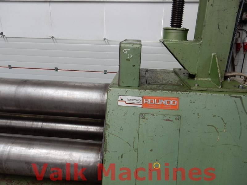 Used 3-roll bending machine Roundo 3.000 x 6 mm - Valk Machines BV