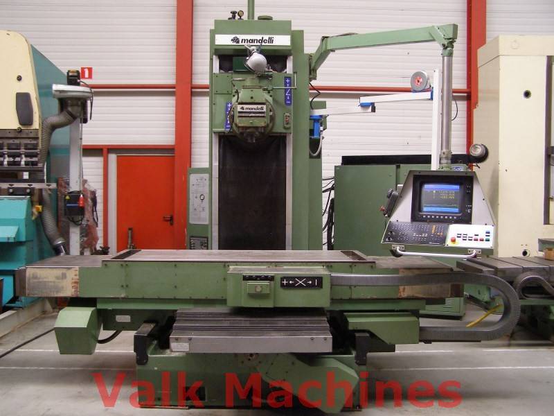 Used Bedmilling machine Mandelli H2100