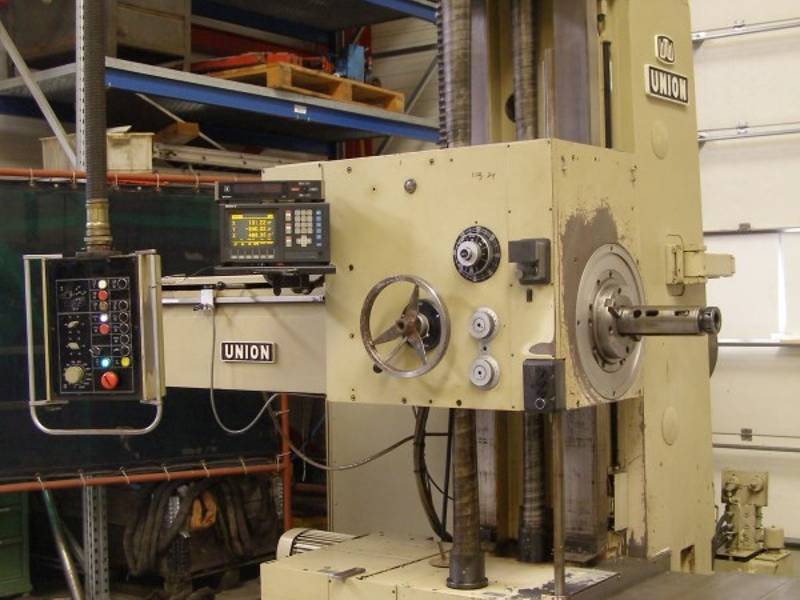 Used boring mill Union BFT 90/3-1 - Valk Machines BV