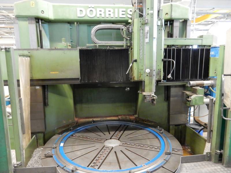Used Vertical Turning Lathe Dörries Ø3.500 mm for sale - Valk Machines BV