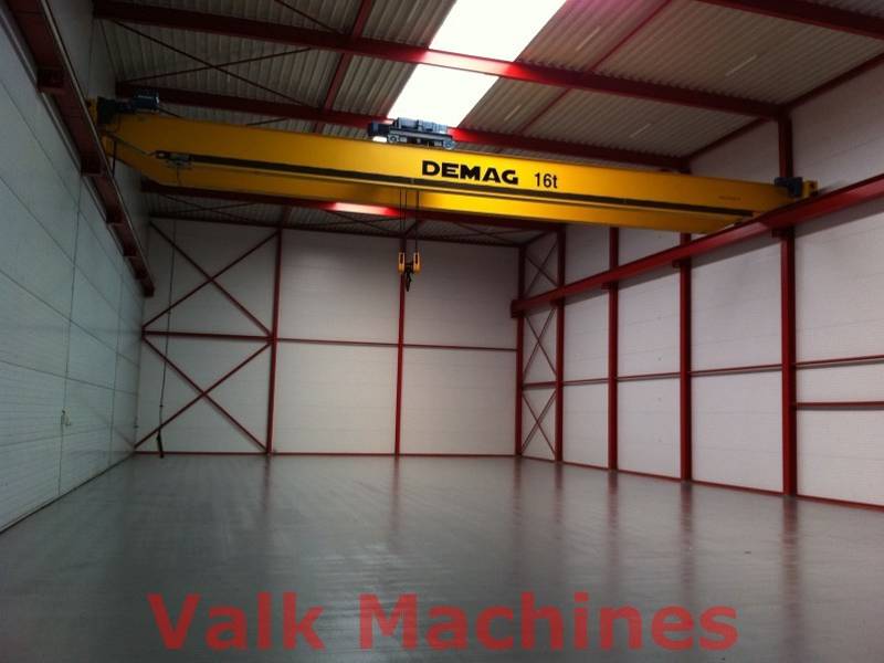 Used overhead bridge crane Demag 16 Ton