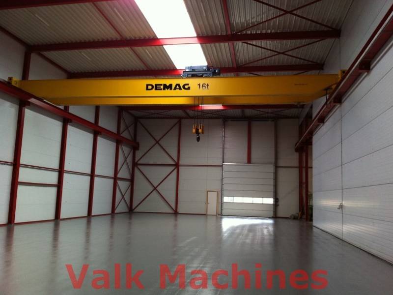 Used overhead bridge crane Demag 16 Ton