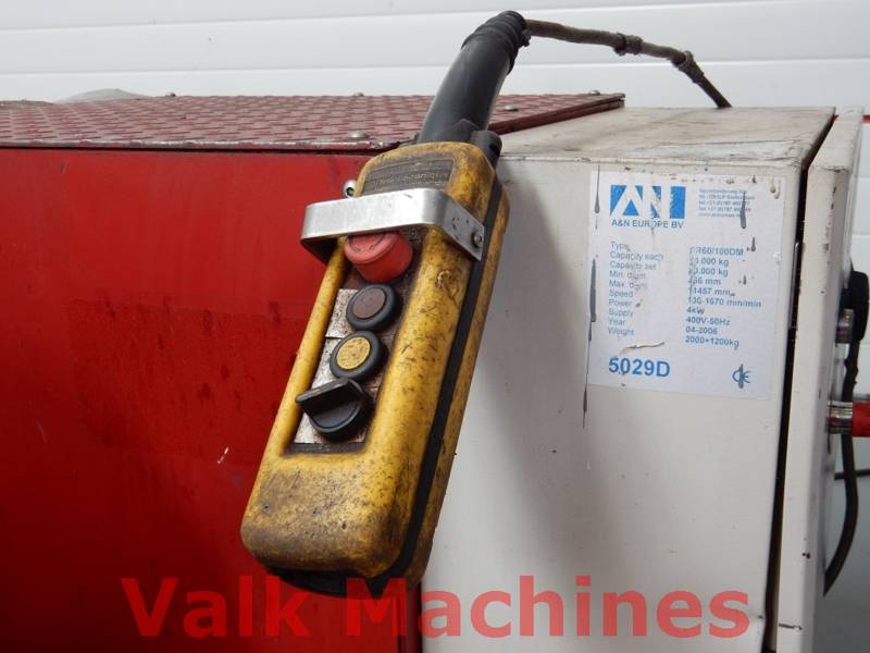 For sale: Used welding rotatorset A&N Europe 60 Ton at Valk Machines