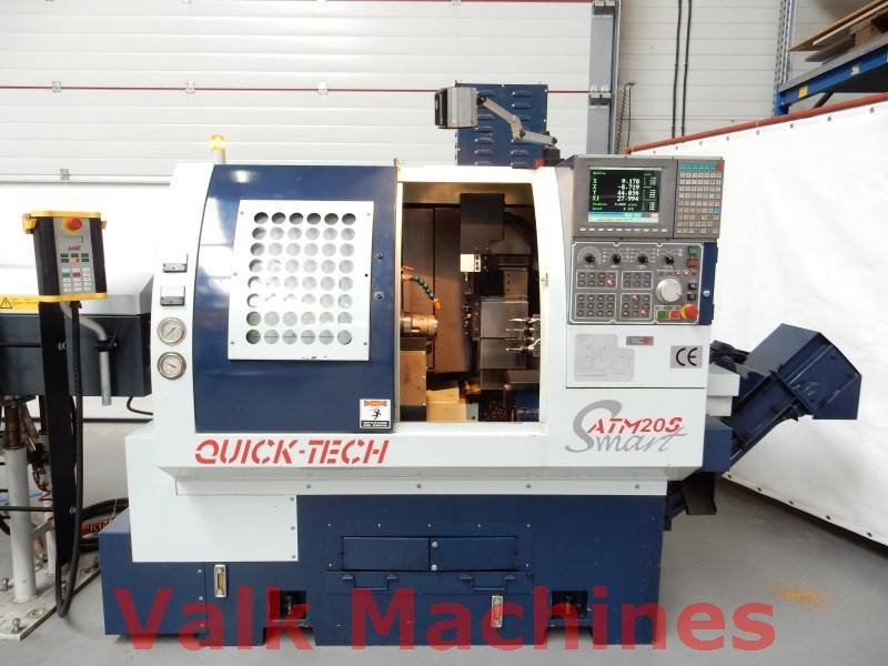 Used CNC Lathe Quick-Tech ATM120S - Valk Machines Lemmer
